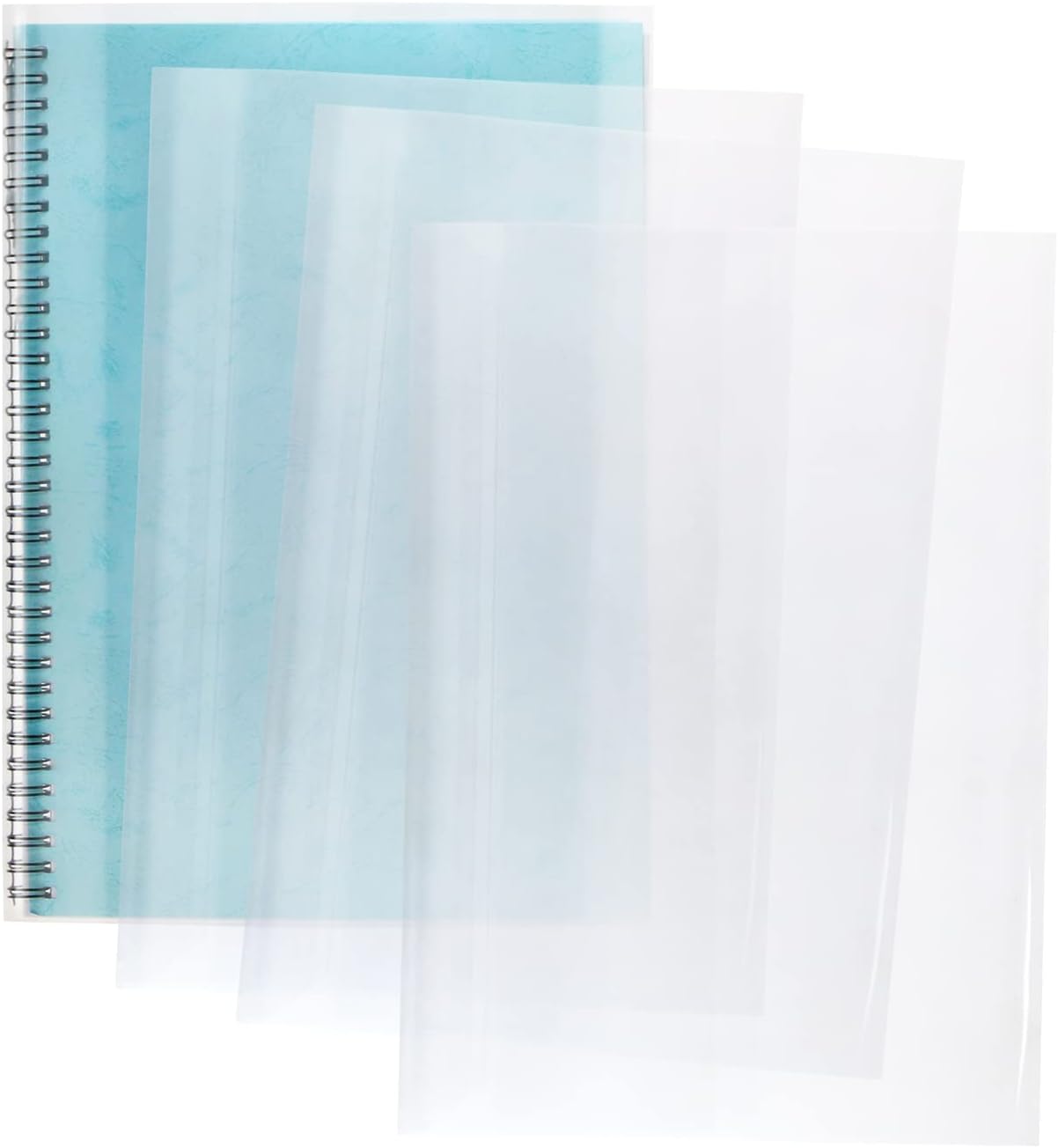 Amazon.com: ONLYKXY 10pcs Clear Exercise Book Covers for Home Office ...