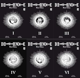 Death Note Black Edition - Kit Volumes 01 a 06 | Amazon.com.br