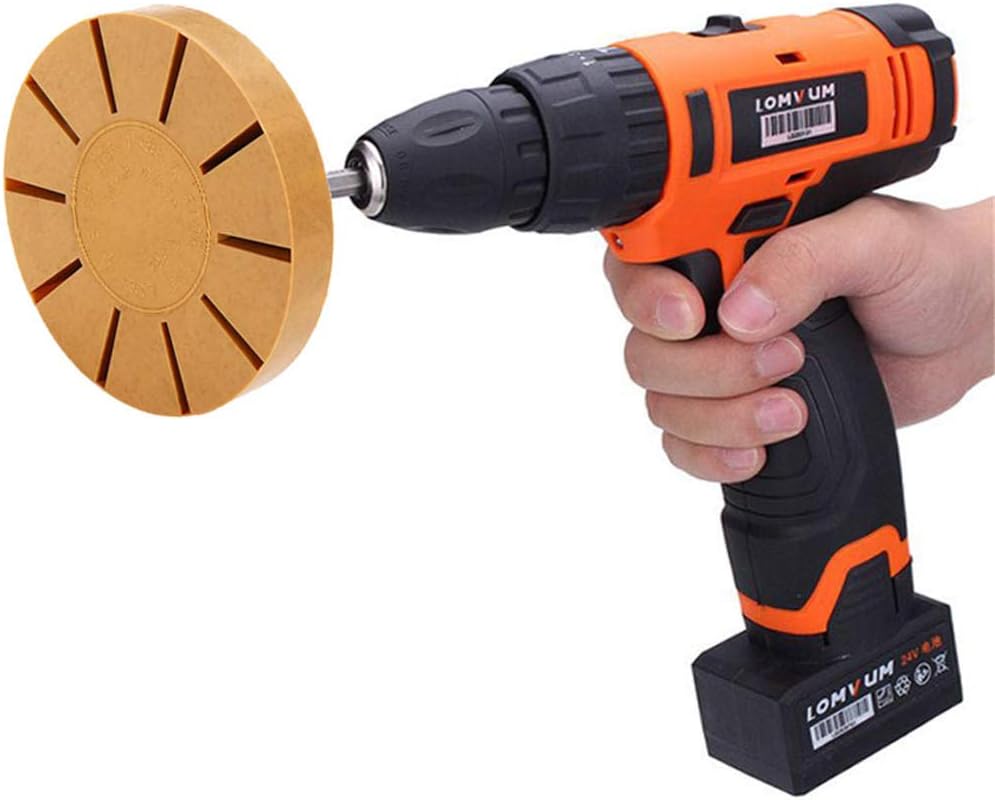 Amazon.com: GIlH 4 Inch Rubber Eraser Wheel Decal Removal Eraser Wheel ...