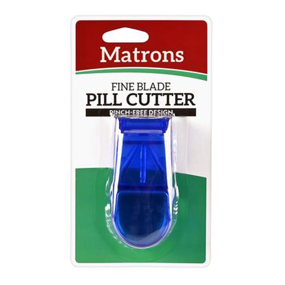 Matrons Pill Cutter - Perfect for Small or Large Pills, Easy to Use ...