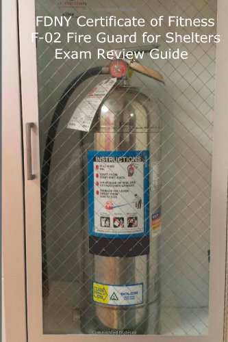 Amazon.com: FDNY Certificate of Fitness F-02 Fire Guard For Shelters ...