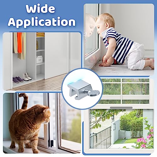 Snapklik.com : Sliding Door Window Locks For Security - 10 Packs Child ...