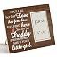 Amazon.com - Zauly to My Dad Wooden Picture Frame Gift from Daughter ...