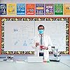 Amazon.com: 72 Feet Science Bulletin Board Borders Science Lab Border ...