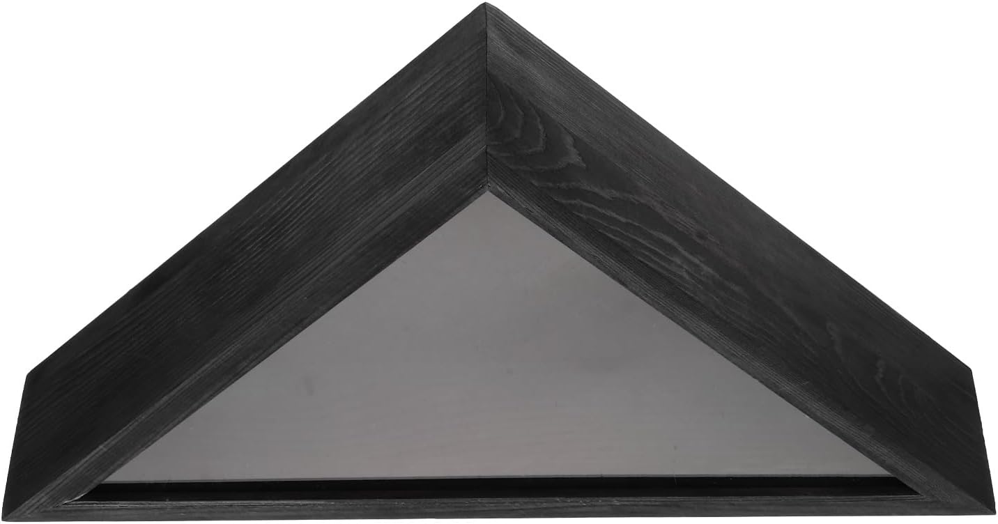 Amazon.com - SEWACC Flag Box Display Case Triangle American Flag ...