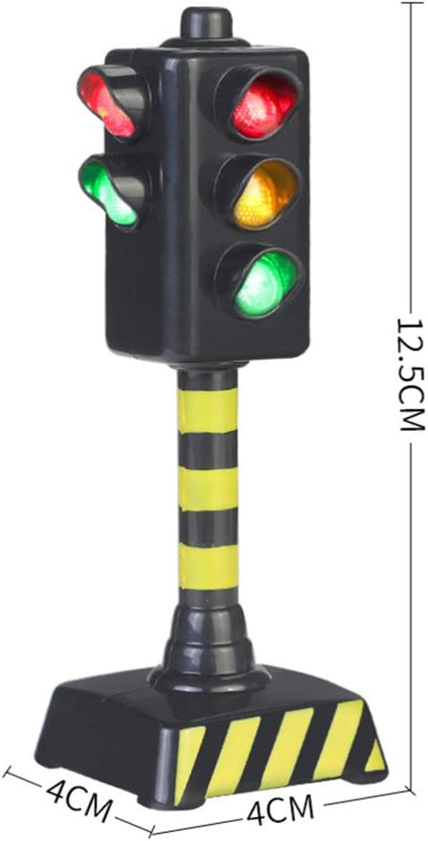 Toyvian 2PCS Mini Traffic Light Model Toy Traffic Safety Education Toy ...