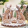 Amazon.com: Hodao Gingerbread Themed Nativity Scene, Christmas Decor ...