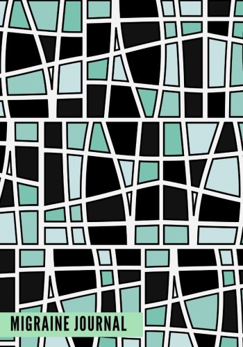 Migraine Journal: Blue Abstract Headache Pain Daily Log | Tracking ...