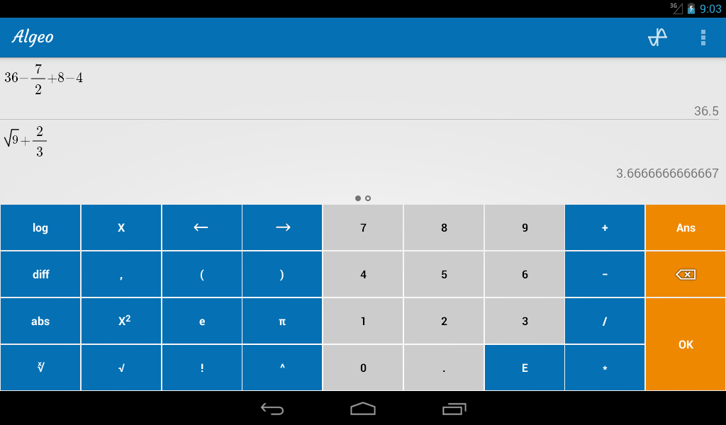 Algeo Graphing Calculator:Amazon.de:Appstore for Android