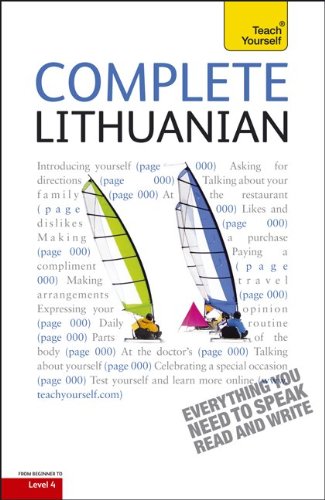 Amazon.com: Complete Lithuanian: A Teach Yourself Guide (Teach Yourself ...