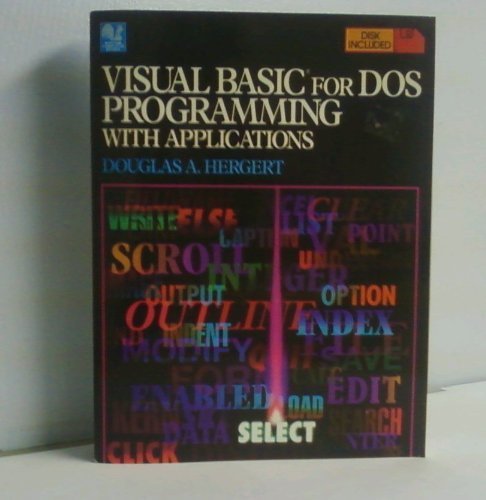 Amazon | VISUAL BASIC FOR DOS PROGRAMMI | Hergert, Douglas | Languages & Tools
