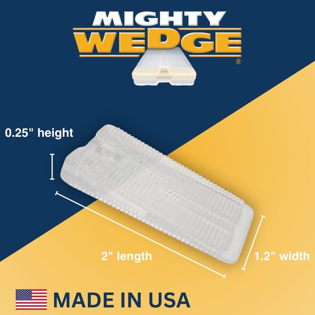 Snapklik.com : Mighty Wedge Soft Plastic Shims - Made In USA ...