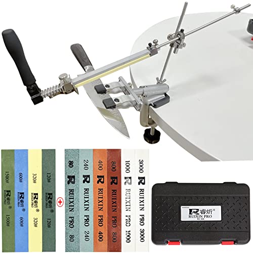 RUIXIN PRO RX-009 Professional Knife Sharpener System with 10 ...