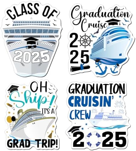 Amazon.com: Kingdder 24 Pcs Graduation Magnets Decorations We are So ...
