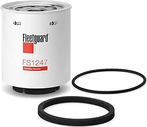 Amazon.com: FS1247 Fleetguard Fuel Water Separator, Replaces Baldwin ...