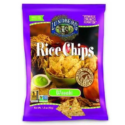 Amazon.com: Lundberg Wasabi Rice Chips, 1.5-ounce Bags (Case of 24)