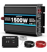 Amazon.com: OLTEANP 4000 Watt Power Inverter 12V DC to 110V AC Car ...