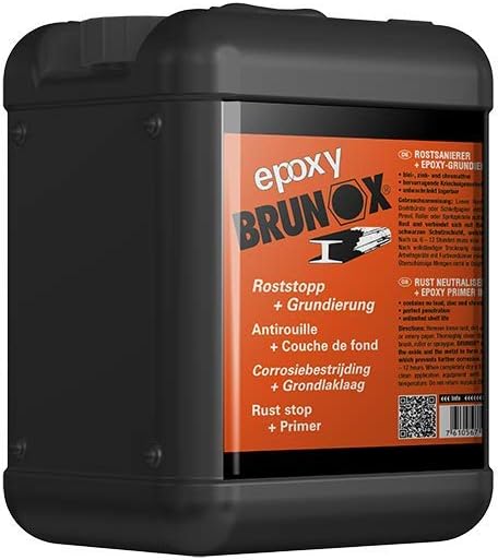 Brunox Epoxy Rust Converter & Primer 2 in 1, 5 l/5000 ml : Amazon.co.uk ...