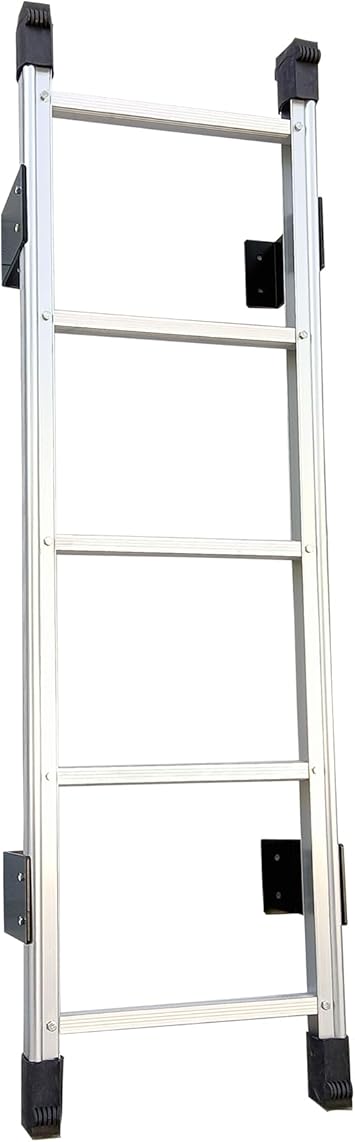 BIGalleons Basement Ladder 5 Rung, 54in H Aluminum Window Well Ladders ...