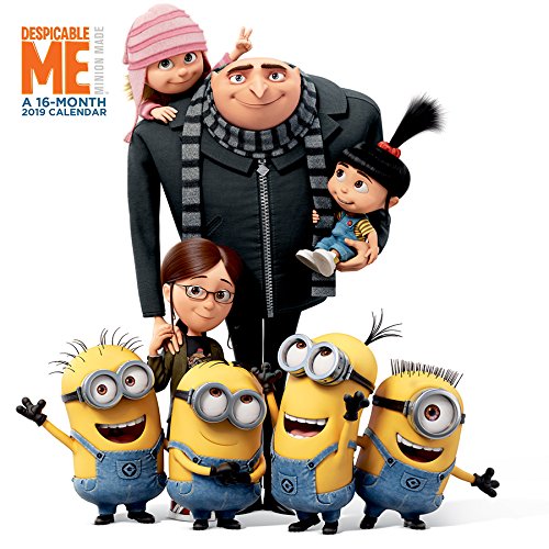 2019 Despicable Me Wall Calendar | Amazon price tracker / tracking ...