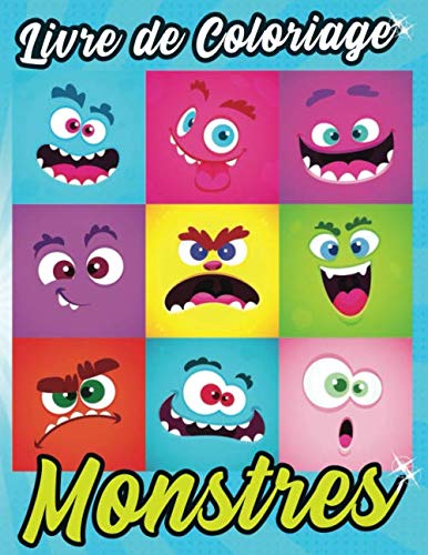 livre de coloriage monstres: Monstres à colorier pour Enfants et ...