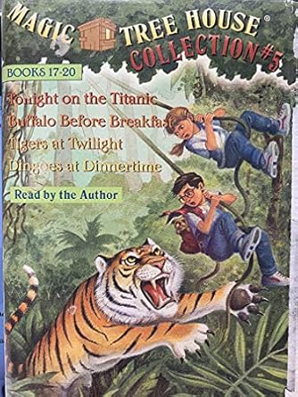 Magic Tree House Collection 5 Books 17-20: Tonight on the Titanic ...