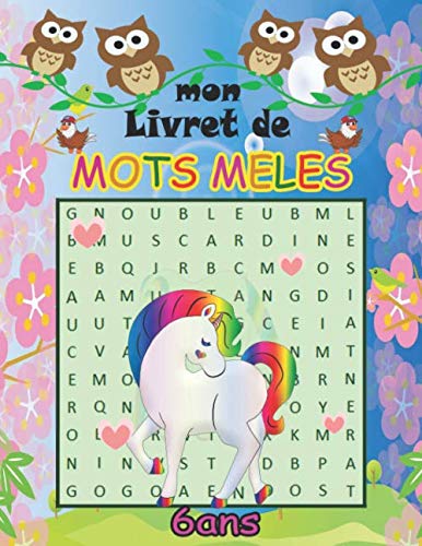 Mon Livret De Mots Meles 6ans Enfants De 6 Ans | Desertcart Antigua and ...