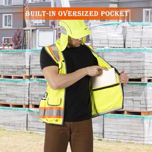 Snapklik.com : High Vis Reflective Work Security Construction Heavy ...