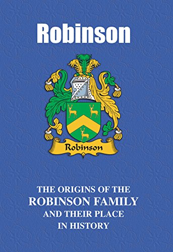 Robinson (English Name Mini-Book): The origins of the family name ...