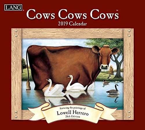 Cows Cows Cows 2019 Calendar: Includes Bonus Free Download: Herrero ...