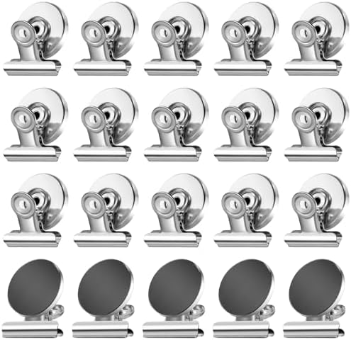 Amazon.com: Magnetic Clips, 12 Pack Heavy Duty Refrigerator Magnet ...
