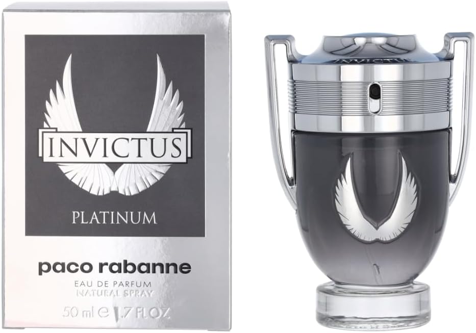 Amazon.com : Invictus Platinum by Paco Rabanne for Men 1.7 oz Eau de ...