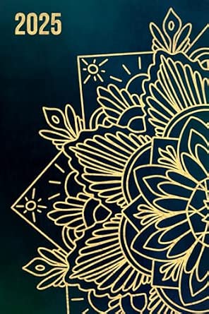 Amazon.com: 2025 Weekly Planner: Mandala Art Design | One Week on Two ...