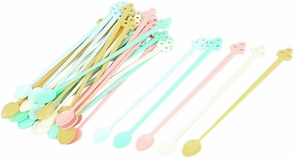 Amazon.com: GOOTRADES 90 Pieces Mini Food Grade Plastic Coffee Tea ...