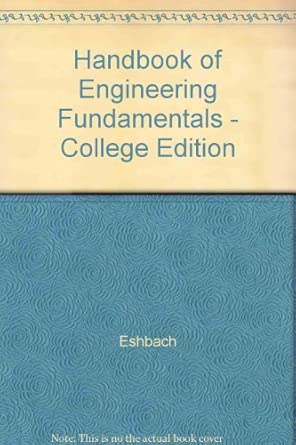 Handbook of Engineering Fundamentals - College Edition: Eshbach: Amazon ...