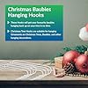 Widdle Gifts 200 Christmas Tree Hooks Ornament Bauble - Multi-Purpose ...