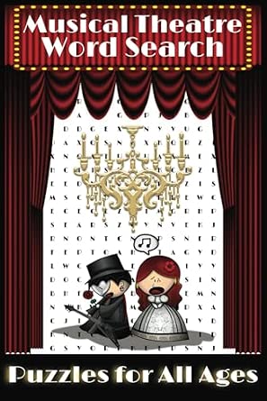 Musical Theatre Word Search Puzzle Book: Word Searches with Easy to ...
