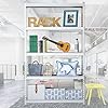 Amazon.com: King’s Rack 5-Tier Metal Boltless Storage Shelving in White ...