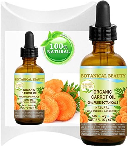 Amazon.com : CARROT SEED OIL 100 % Natural Cold Pressed Carrier Oil. 4 ...