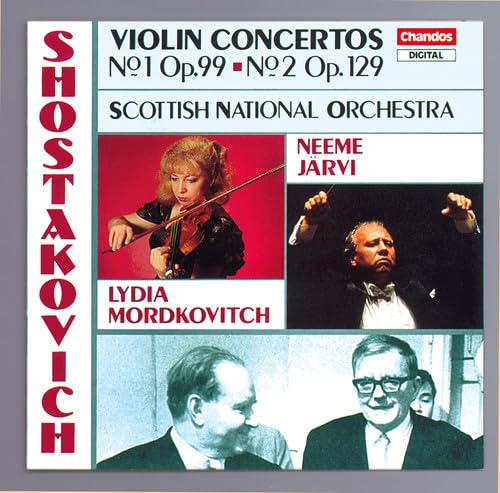 VIOLIN CONCERTOS: Järvi, Neeme, Mordkovitch, Lydia, Royal Scottish ...