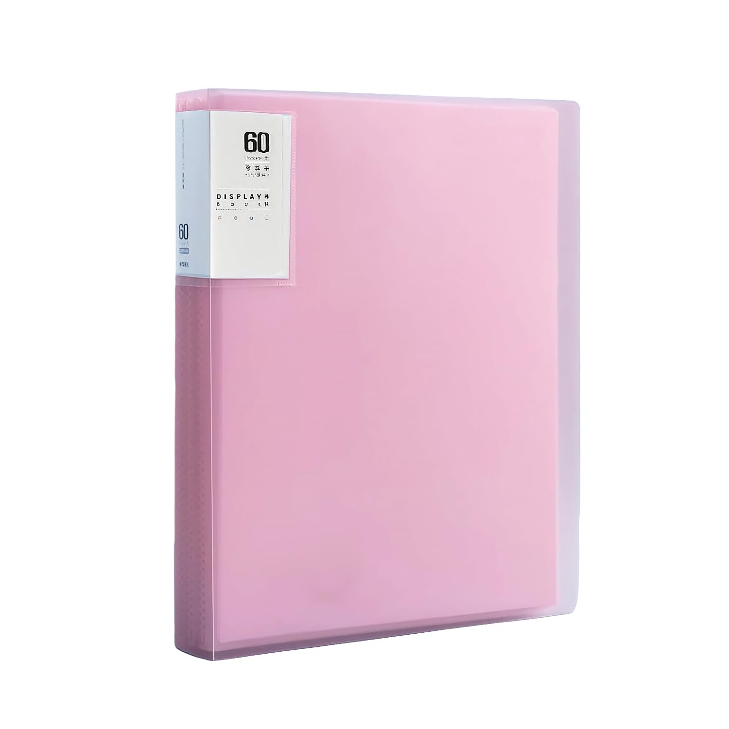 Buy M&G 60 Pocket Binder with Plastic Sleeves 9.2x12, A4 Portfolio ...