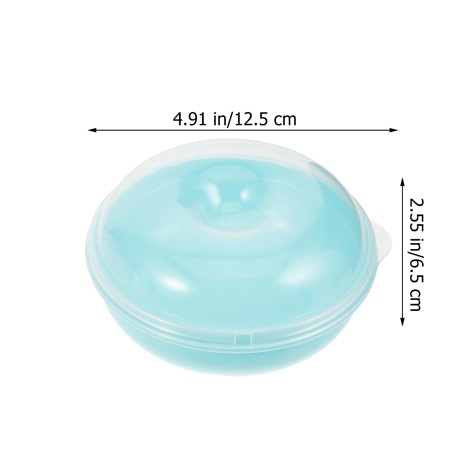 Snapklik.com : 3 Pack Sandwich Containers Round Bagel Fresh Saver Donut ...