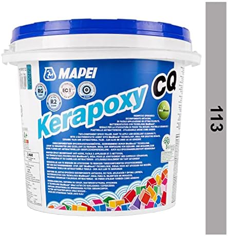 MAPEI Kerapoxy CQ Epoxidharz Fugenmörtel 3 kg 113 zementgrau : Amazon.de: Baumarkt