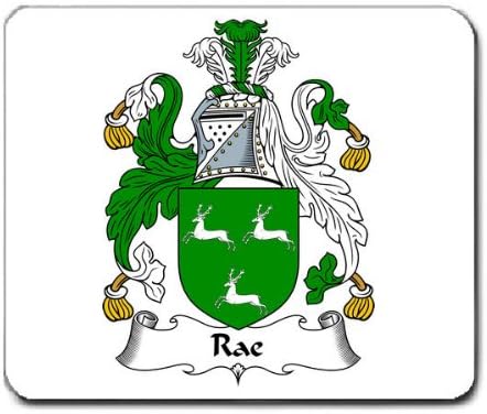 Amazon.com: Rae Family Crest Coat of Arms Mouse Pad : Office Products