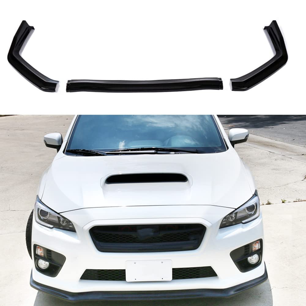 Front Bumper Lip Front Bumper Spoiler Lip Kit For Subaru WRX STI VA ...