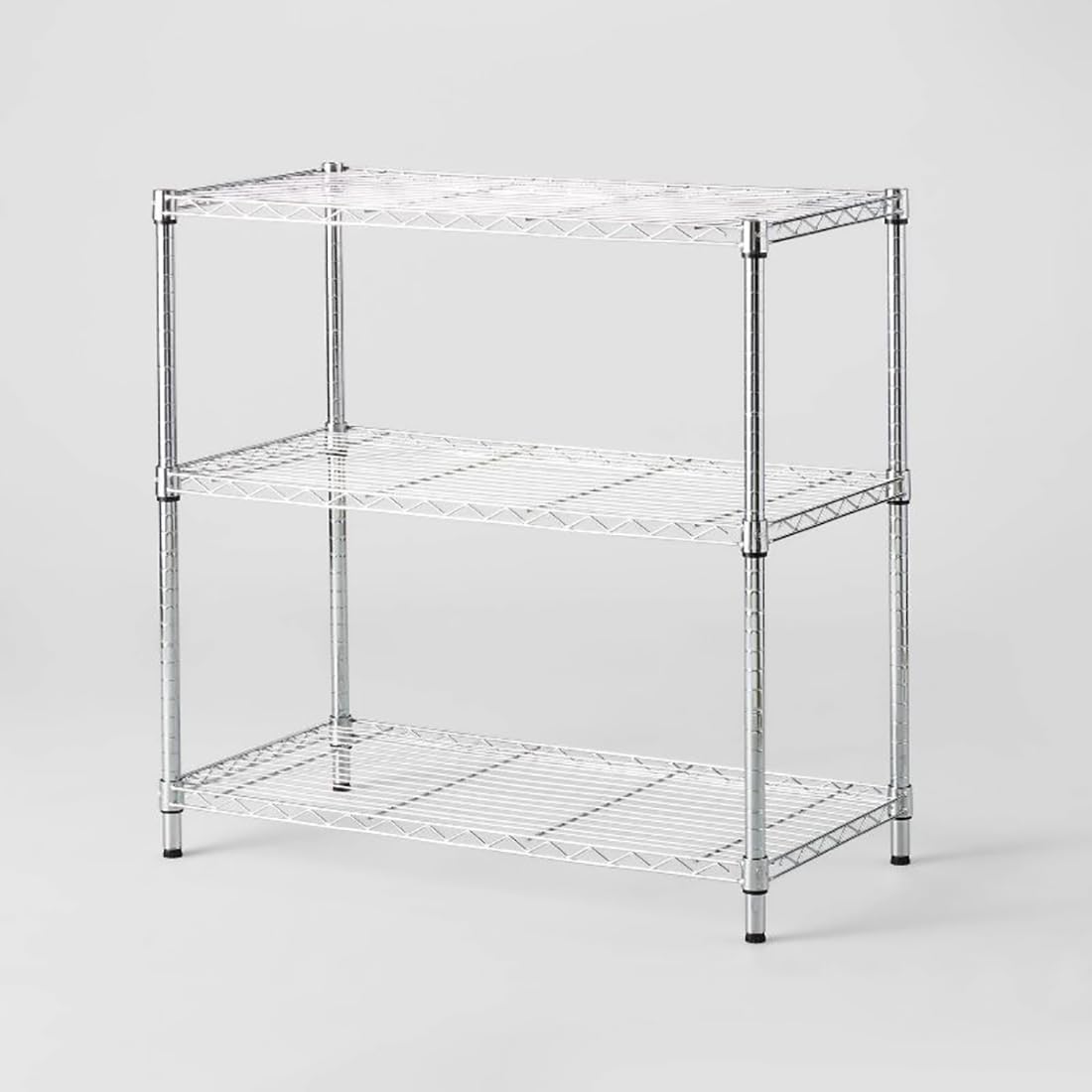 Amazon.com: 3 Tier Adjustable Storage Wide Wire Utility Shelving, Heavy ...