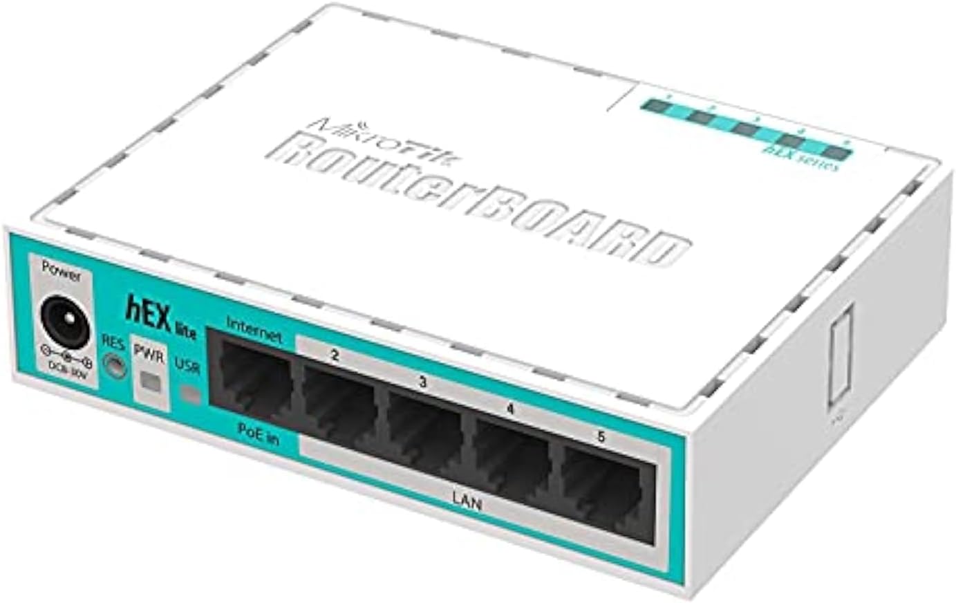 Mikrotik RB750r2 Router Board hEX lite 5 Ports Router 5 X 10/100 PoE ...