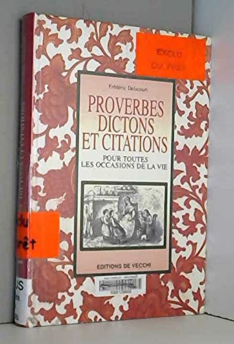Amazon.com: Proverbes, dictons et citations pour toutes les occasions ...