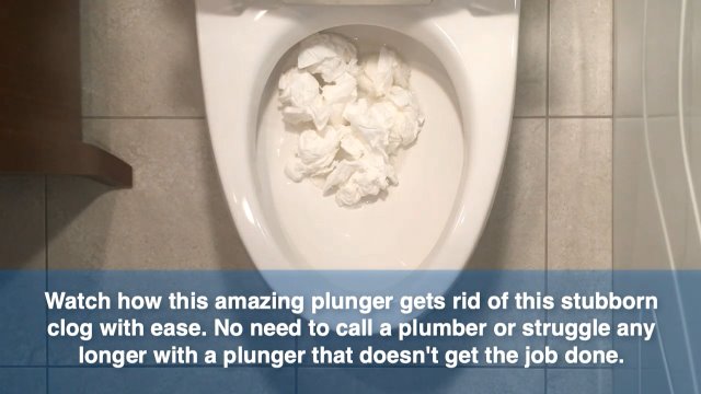 Watch CLOG BOSS King of Plungers has the power to destroy clogs. on ...