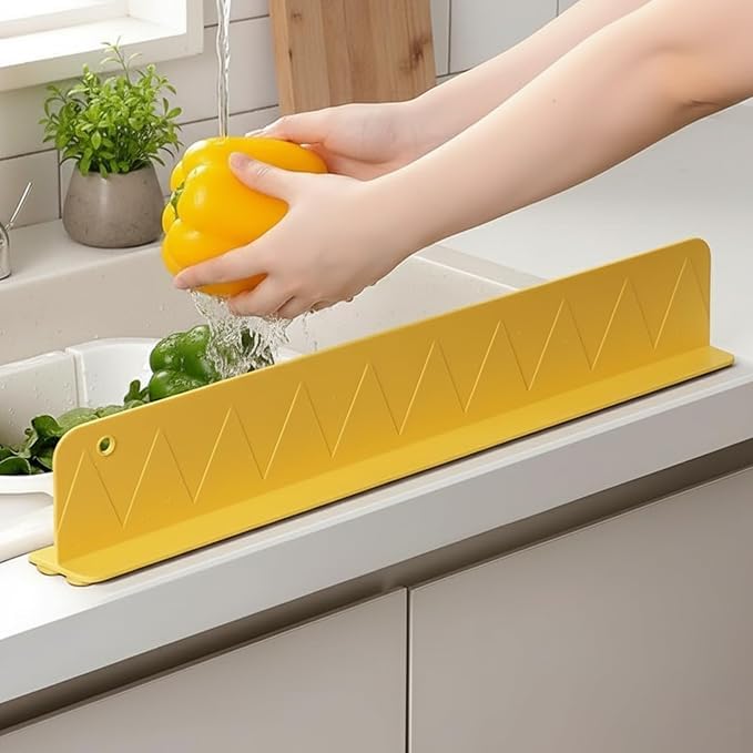 IvBuyNest Silicone Sink Splash Guard (2 Pcs, 48 cm) | Waterproof ...